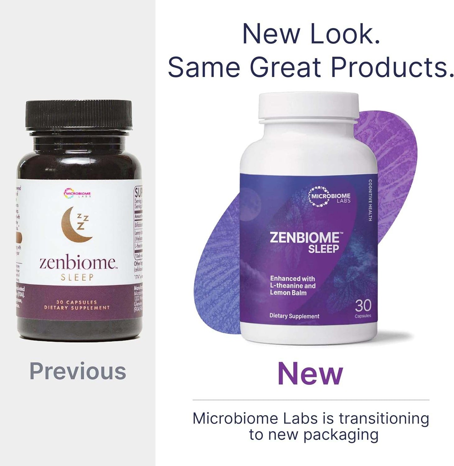 ZenBiome Sleep (30 capsules) - Microbiome Labs - Welzo