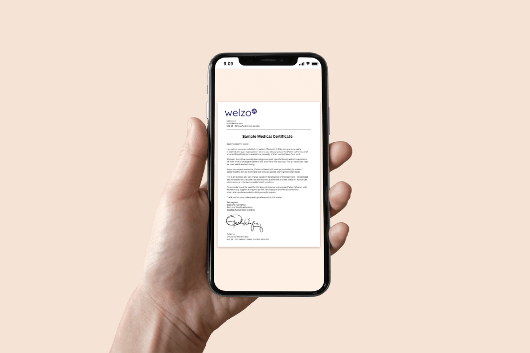 Medical Exemption Certificate NHS - Welzo – welzo