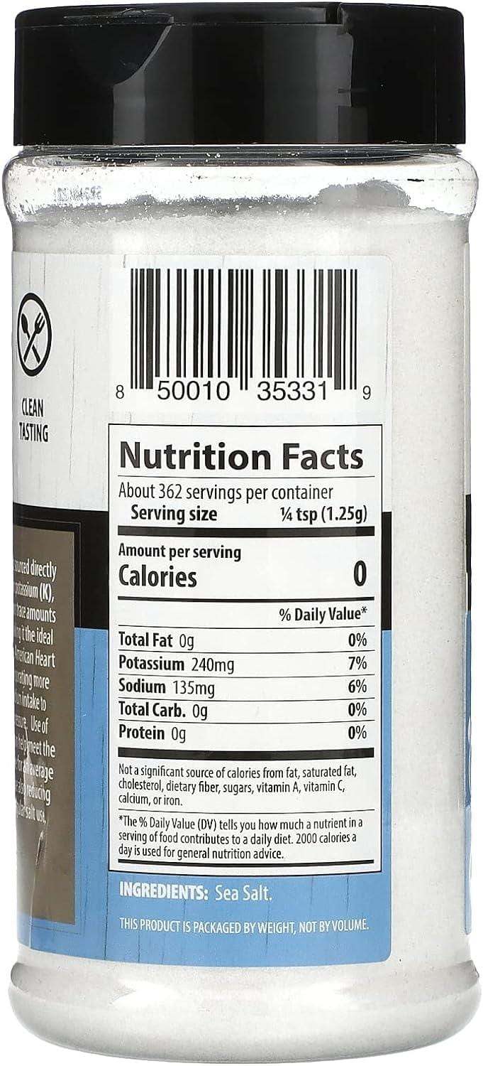 PerfeKt Sea Salt (High Potassium, Low Sodium) 16 oz (453.5g) - Dr ...