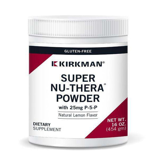 Super Nu-Thera Powder Flavoured, with 25mg P5P, 454g - Kirkman ...