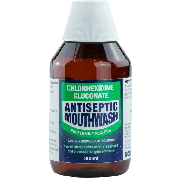 Chlorhexidine Gluconate Mouthwash Peppermint 300ml