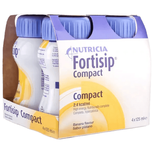 Fortisip Compact Banana 125ml Pack of 4