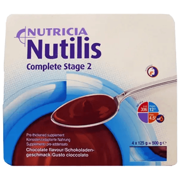 Nutilis Complete Stage 2 Chocolate Pack of 4